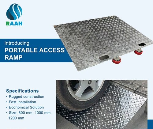Portable Container Access Ramp - RAAH Group Inc
